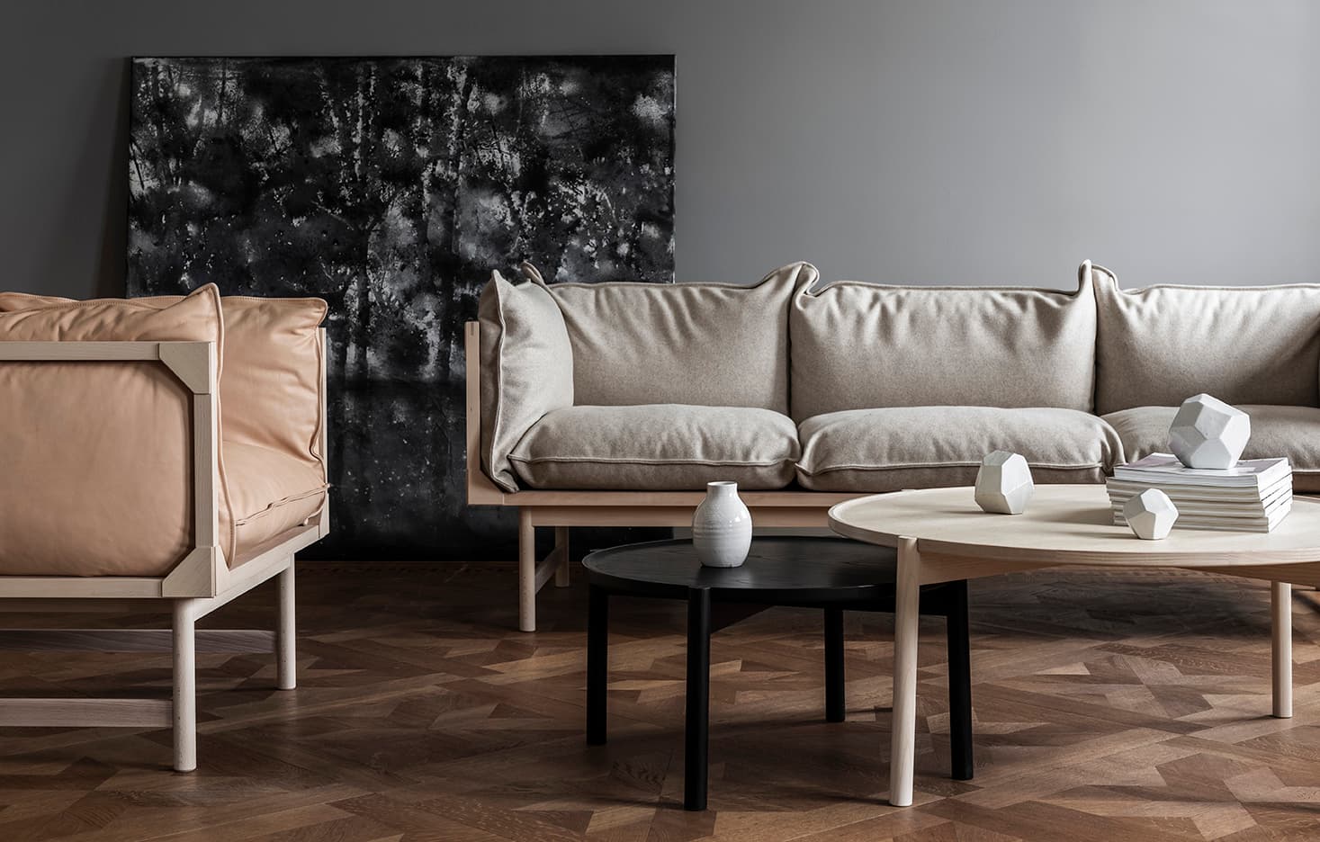 Bleck, sofa and easy chair by TAF Studio – Gärsnäs - Scandinaviandesign.com
