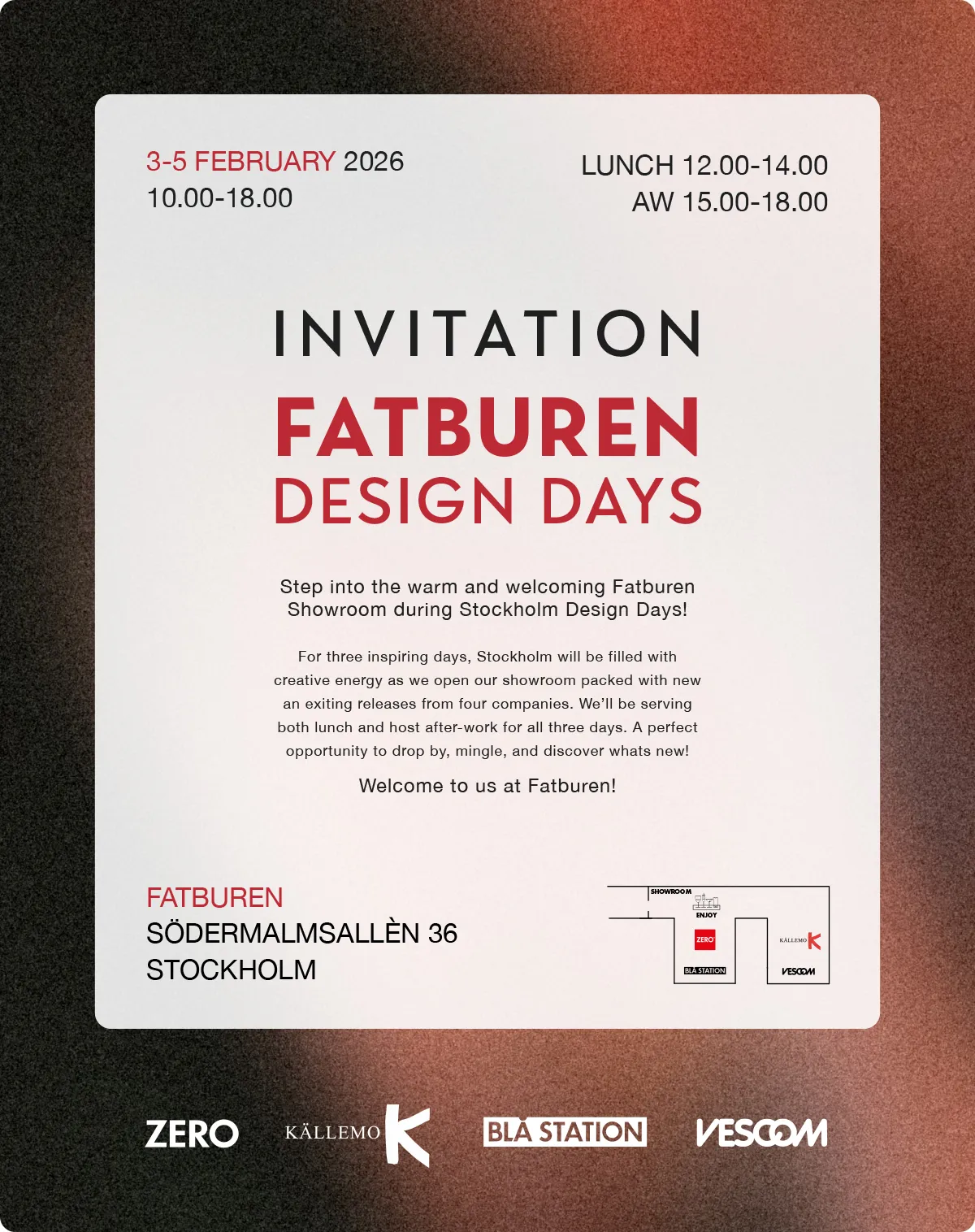 NEXT UP | Fatburen Design Days | Blå Station - Scandinaviandesign.com